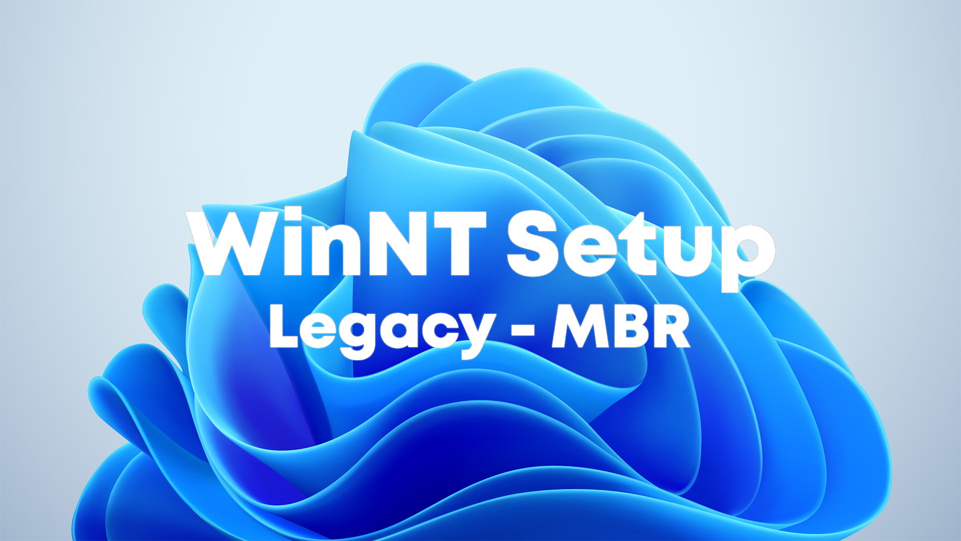 Hướng dẫn cài đặt Windows với WinNT Setup chuẩn Legacy - Lehait.net